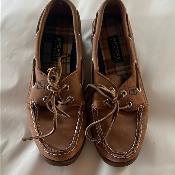 Sperry | Shoes | Sperry Top Sided Versatile Tan Leather Boat Shoes ...